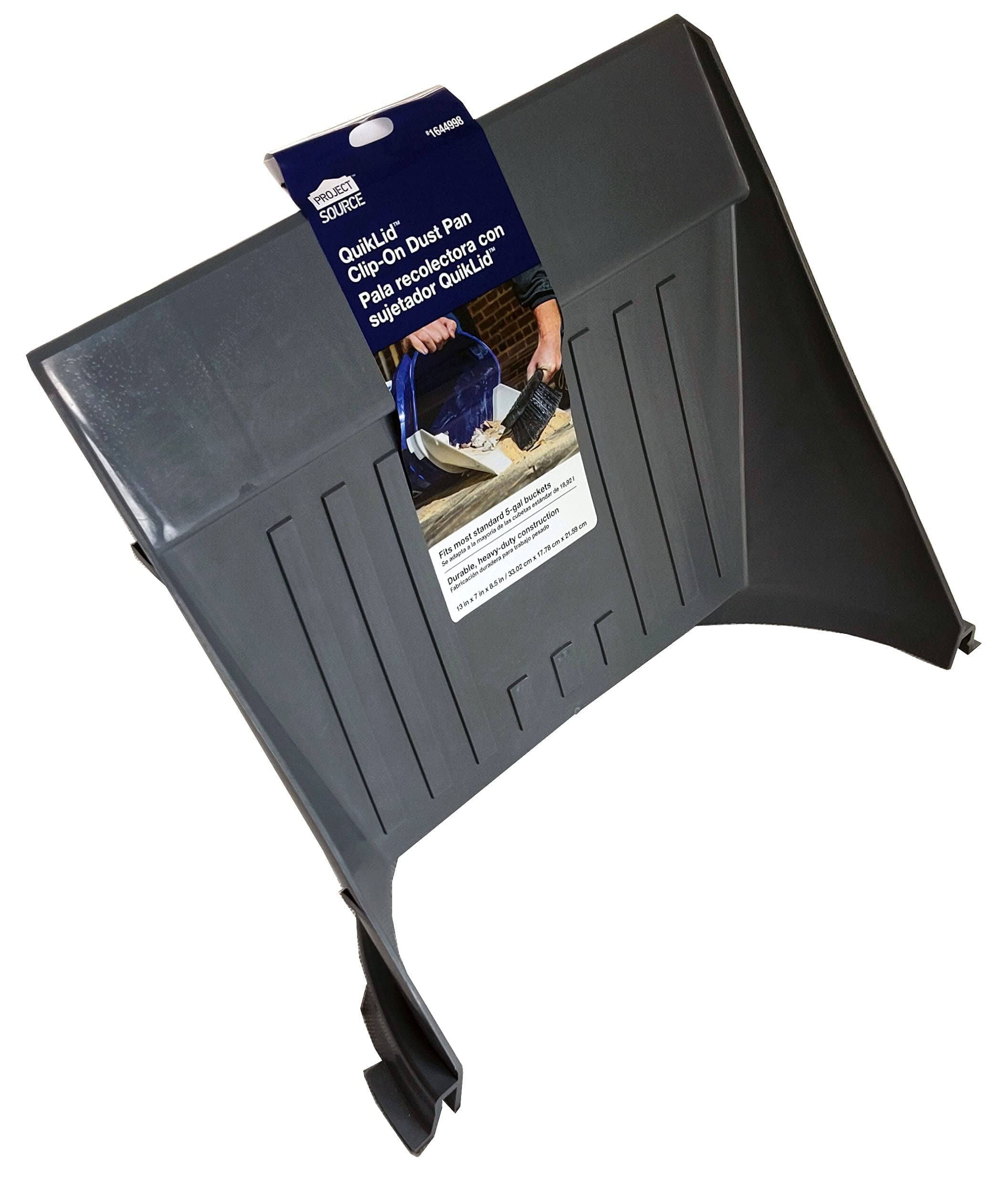 Project Source QuikLid ClipOn Dust Pan 5Gallon Bucket Accessory ...