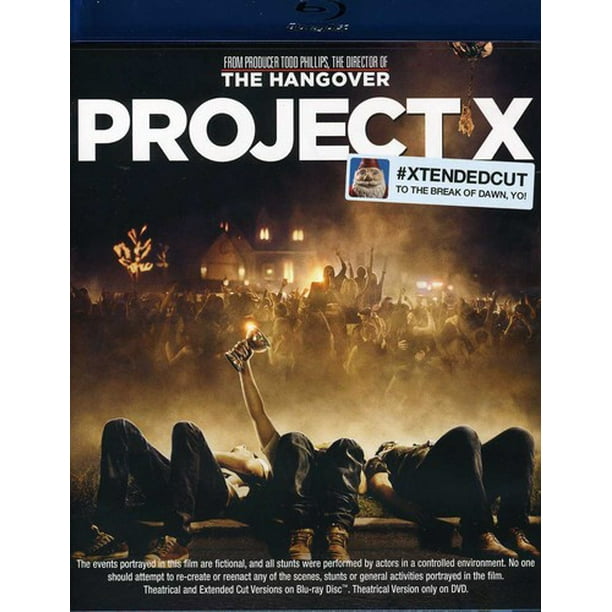 Project X (Blu-ray + DVD) - Walmart.com