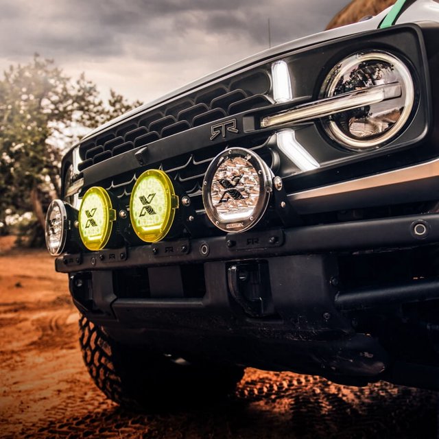 Project X High Power 7" LED Auxiliary Light Combo Beam AL538804-1 ...