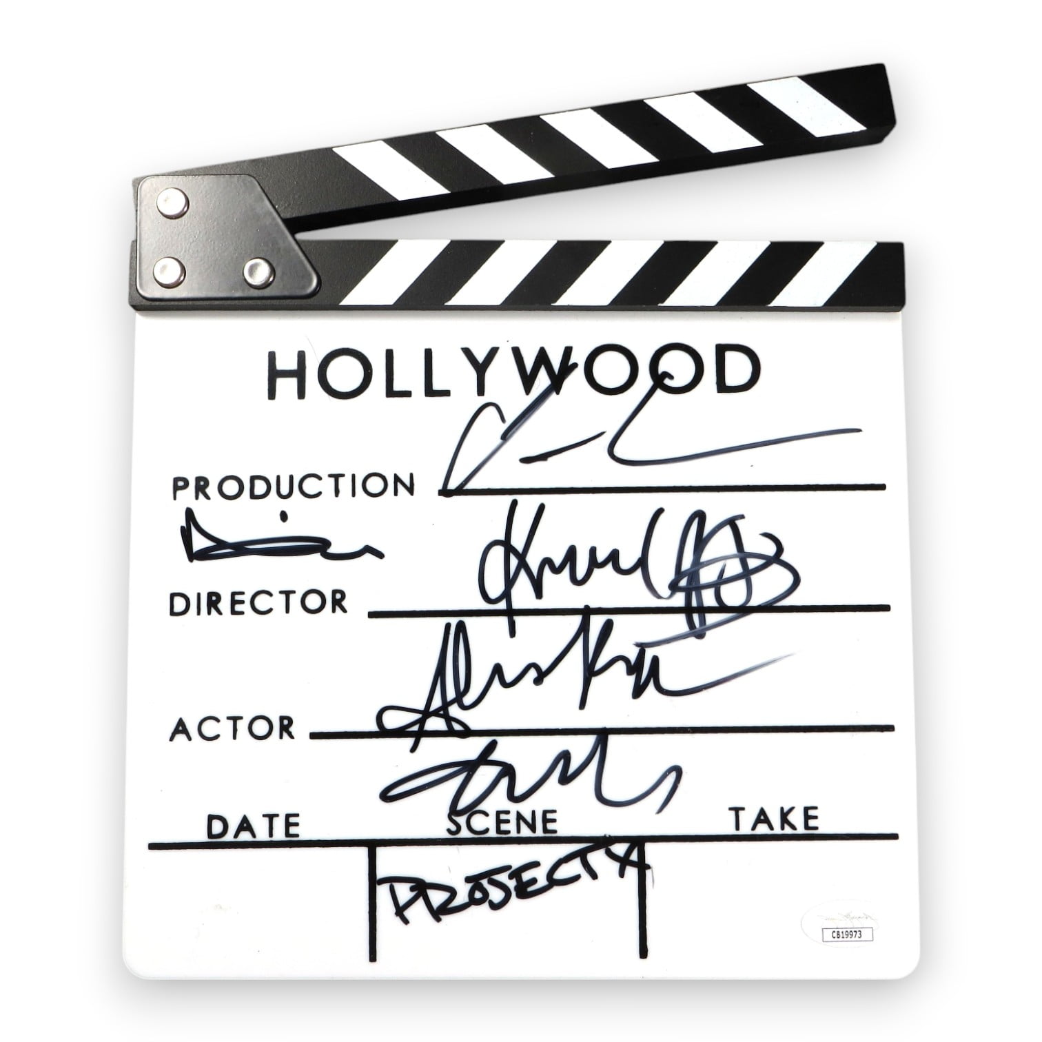 Project X Multi Signed Autograph Movie Clapper Mann Cooper Knapp +2 JSA ...