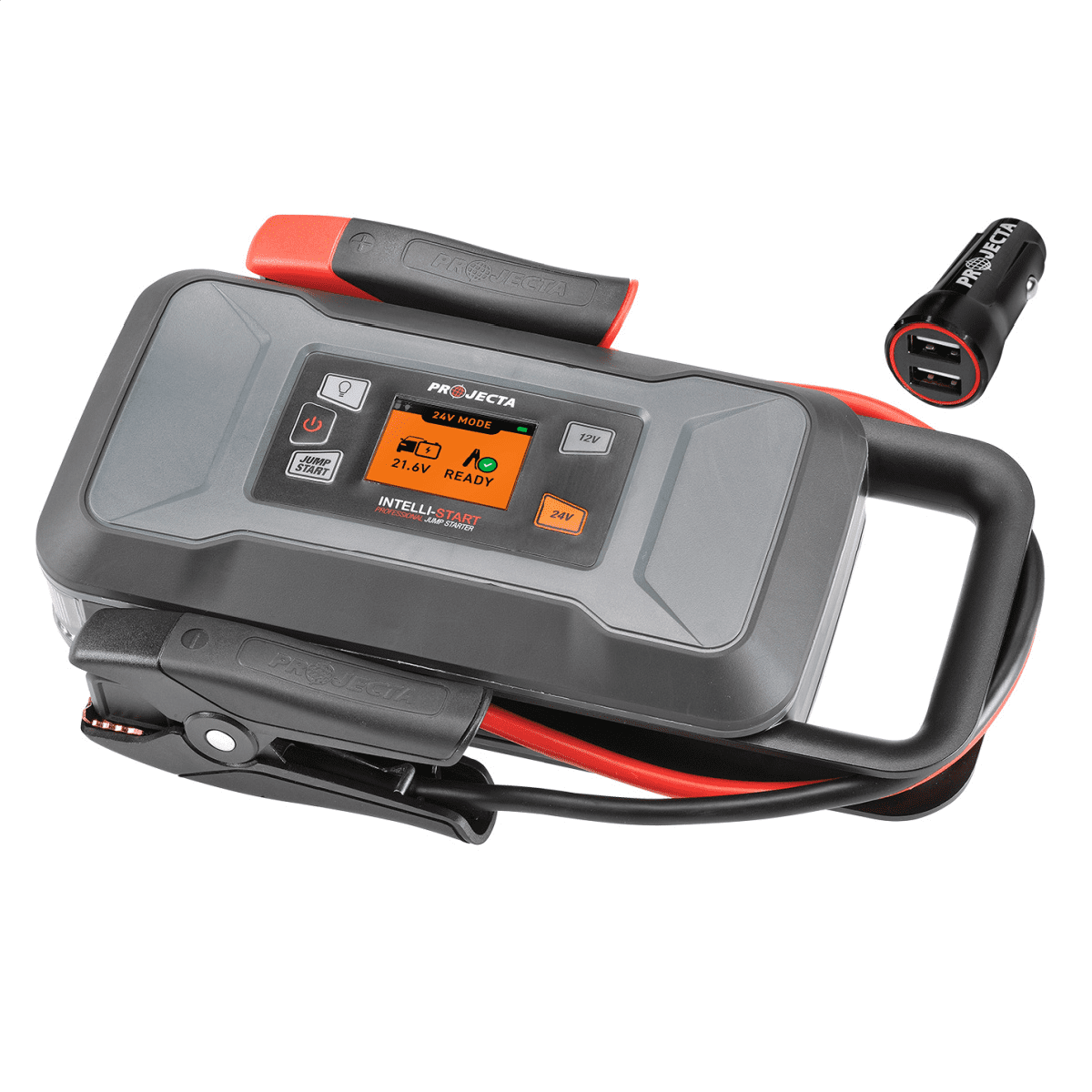 Projecta 12V/24V 2000A Intelli-Start Professional LiFePO4 Jumpstarter ...