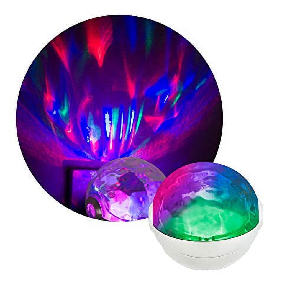Projectables Space Nebula LED Night Light Projector, Plug-in, Dusk-to-Dawn Sensor, Projects a ...