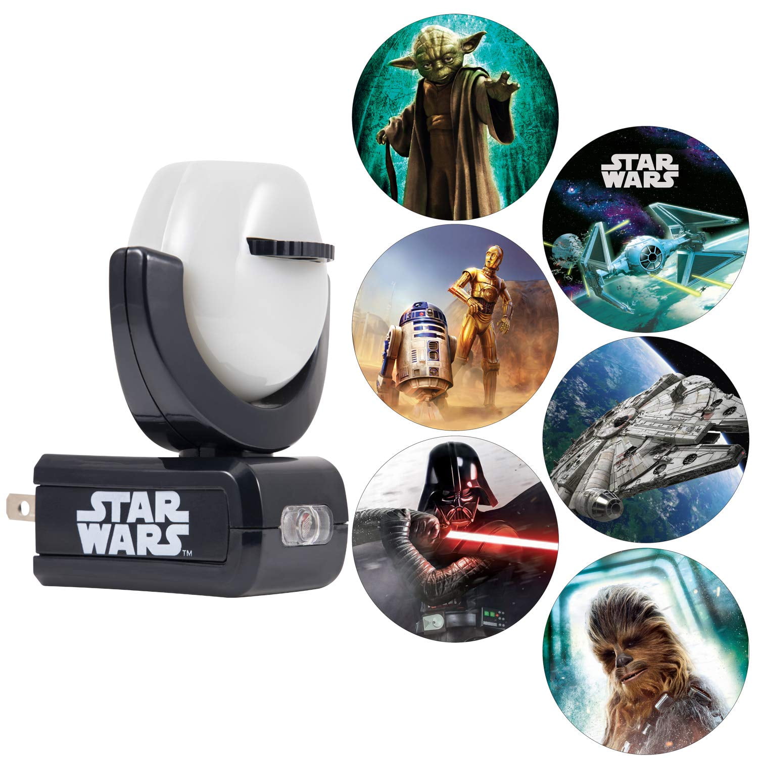 Projectables Star Wars LED Night Light Projector, Galaxy Projector ...