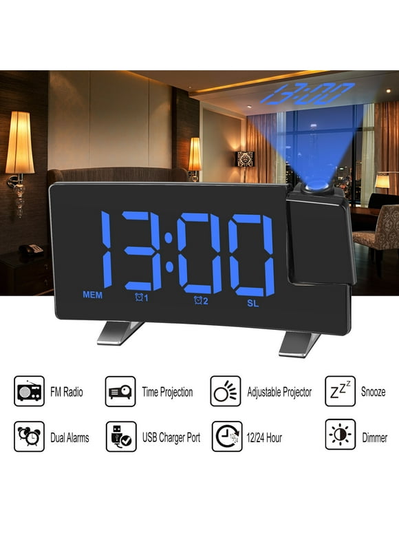Projection Alarm Clocks in Alarm Clocks - Walmart.com