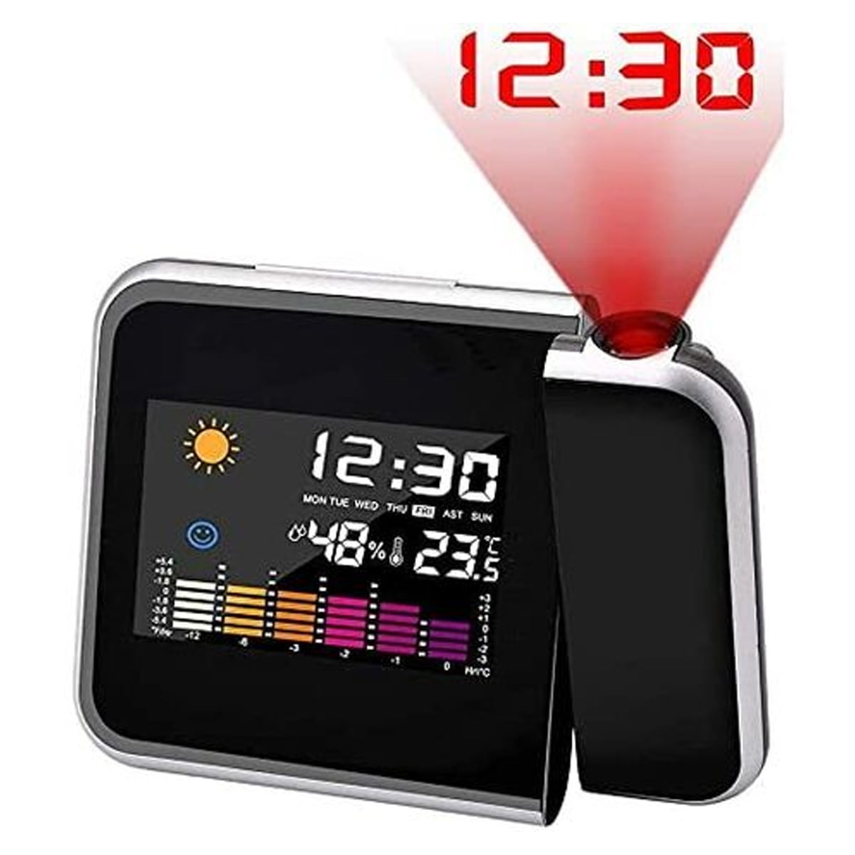 Projection Alarm Clock Ceiling Projection Alarm Clock Digital Alarm ...