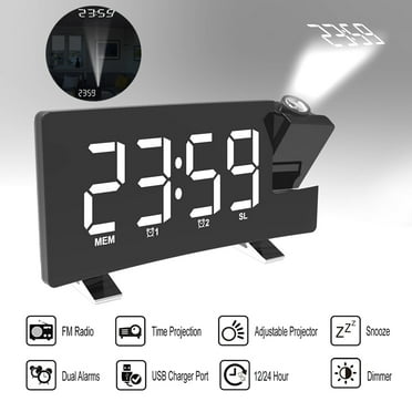 Blinkee 824200 LED Alarm Clock - Walmart.com