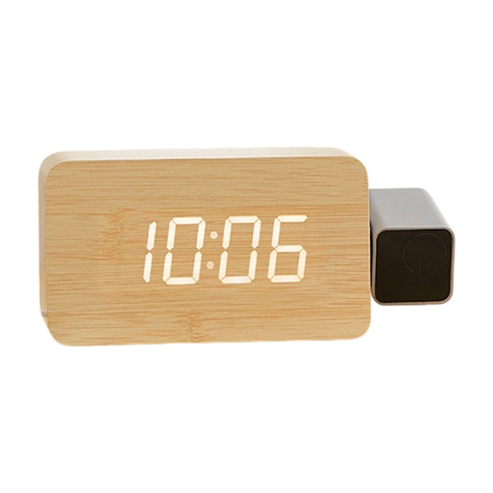 Projection Clock for Bedroom,Digital Clock with 180° Projector on ...