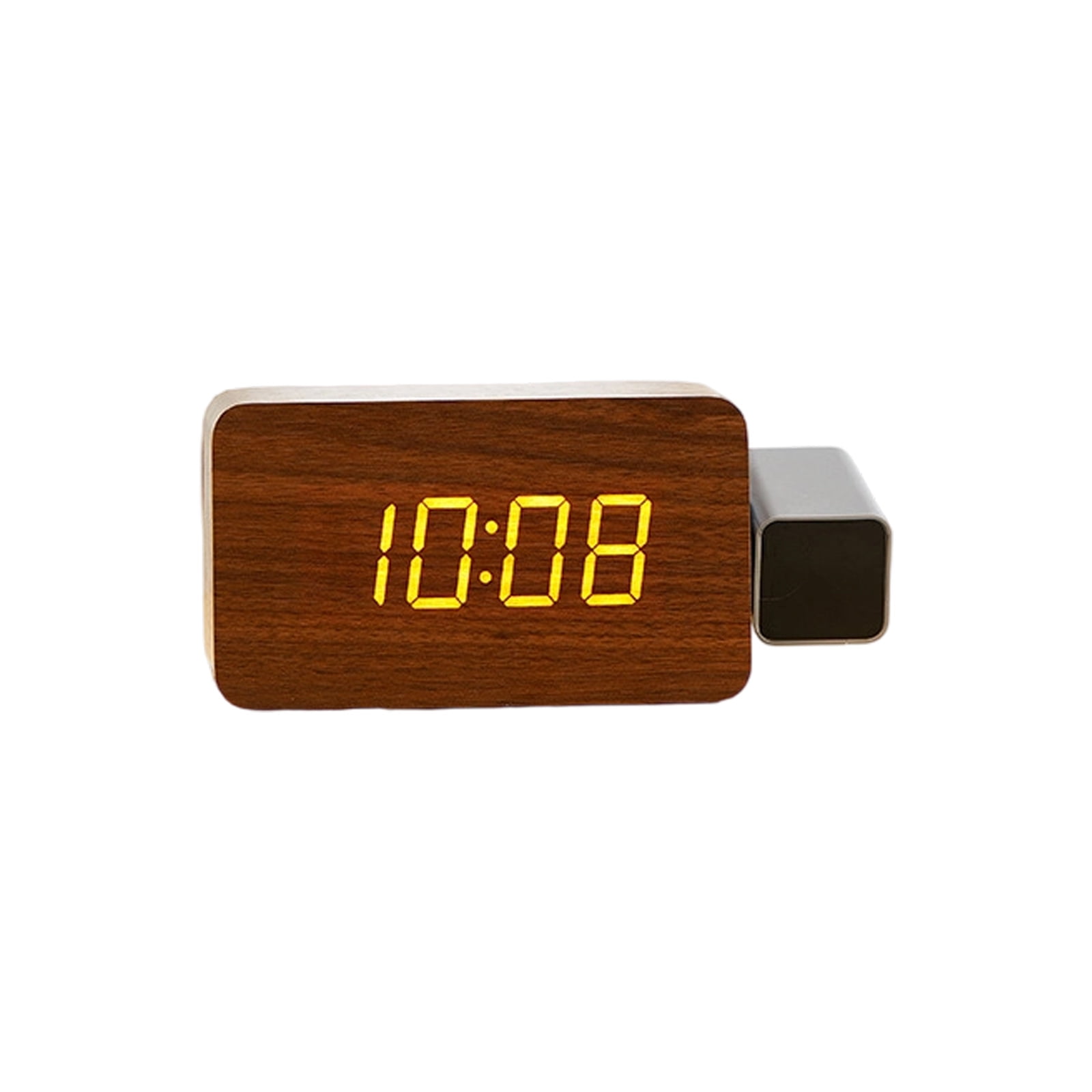 Projection Clock for Bedroom,Digital Clock with 180° Projector on ...