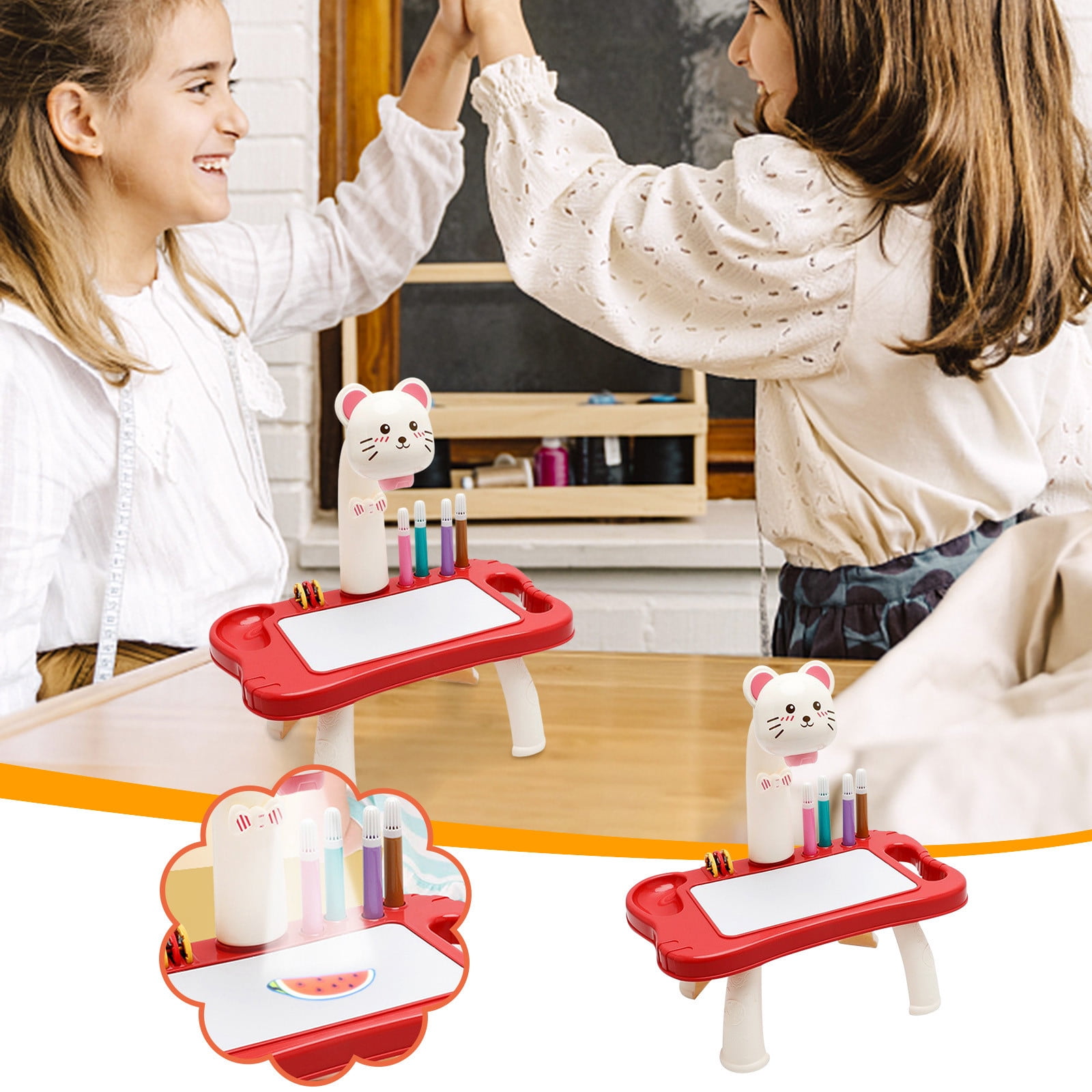 Projection Drawing Machines, Educational Art Projector Set, Colorful ...