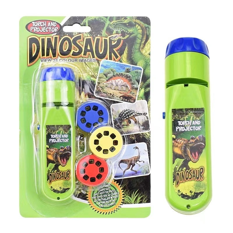 Projection Flashlight, Children Projector Light, Cute Cartoon Dinosaur ...