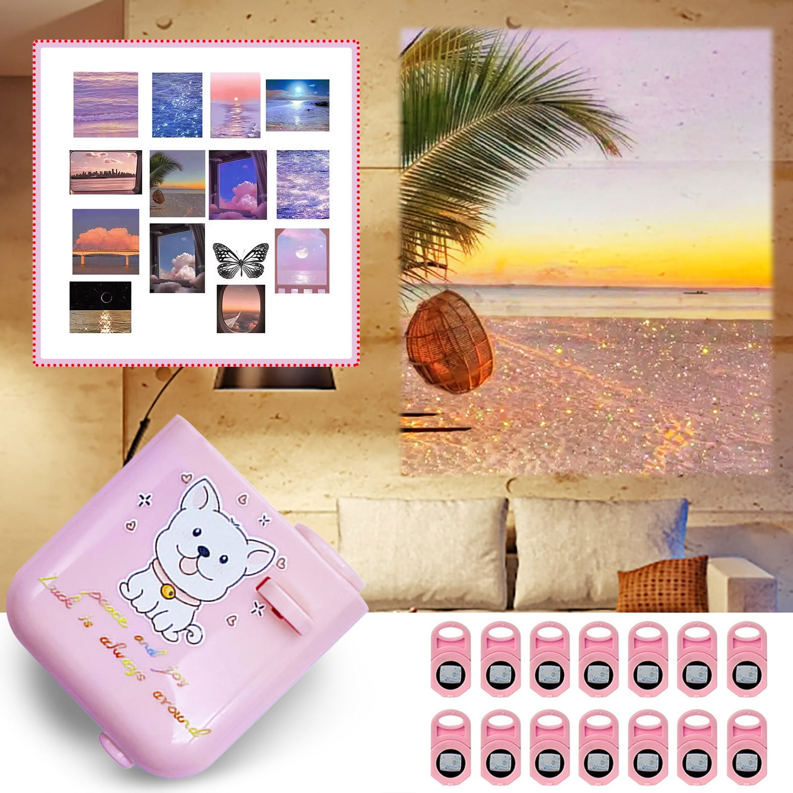 Projection Lighting Photos Projector Toy Slide Lights Photos Props ...