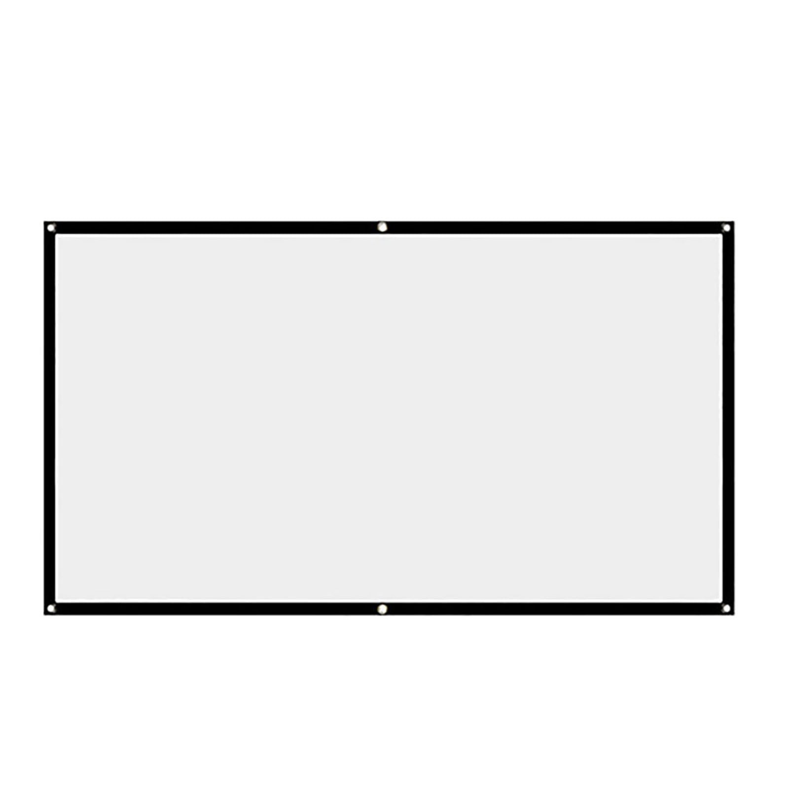 Projection Screen Canvas Foldable Home Clearance Independence Day Decor ...