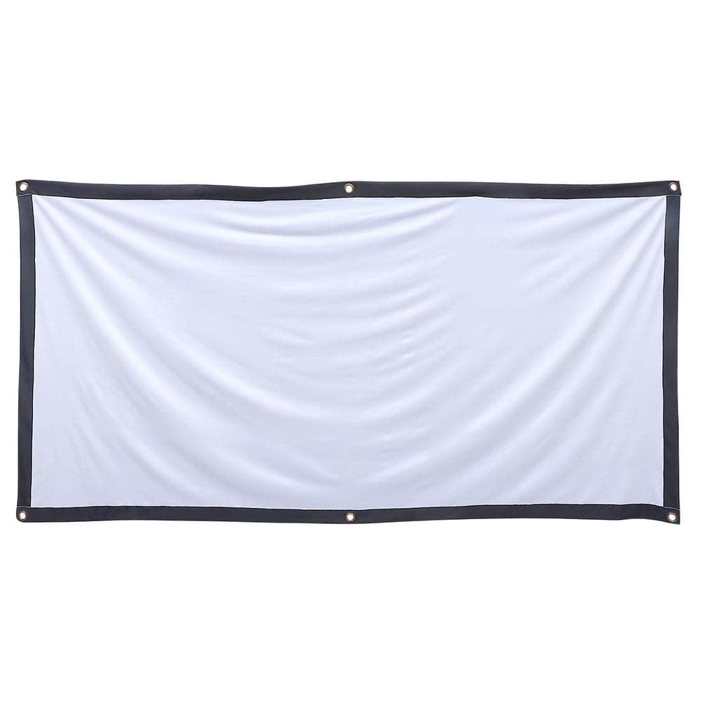 Projection Screen Portable Screens Projector Cloth Retractable Outdoor ...
