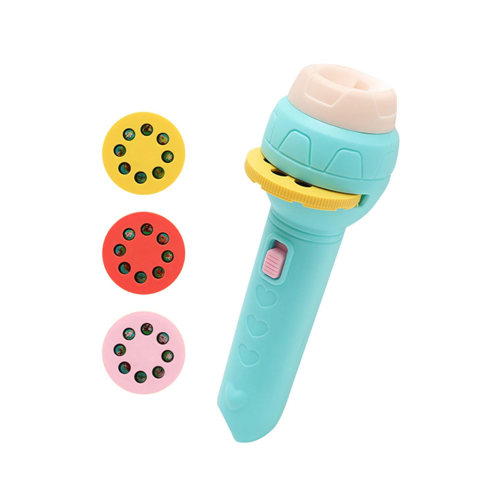 Projection Slide Flashlight for Kids,Educational Picture Projector ...