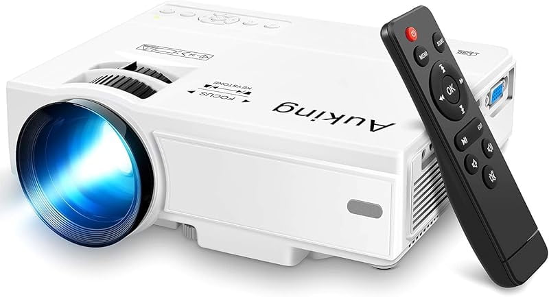 Projector, 2025 Upgraded Mini Projector, Full HD 1080P Home Theater ...