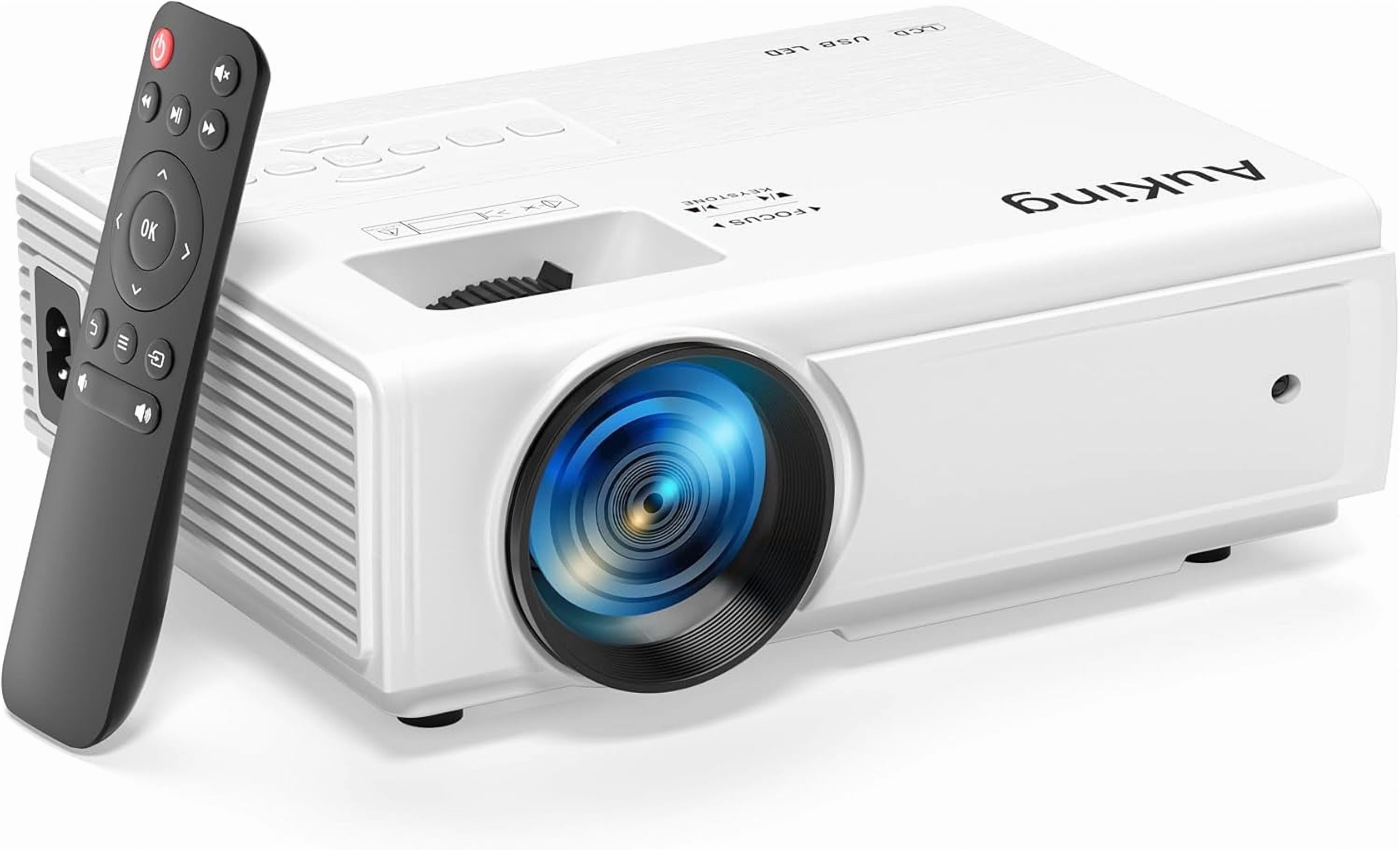 Projector, 2025 Upgraded Mini Projector, Full HD 1080P Home Theater ...