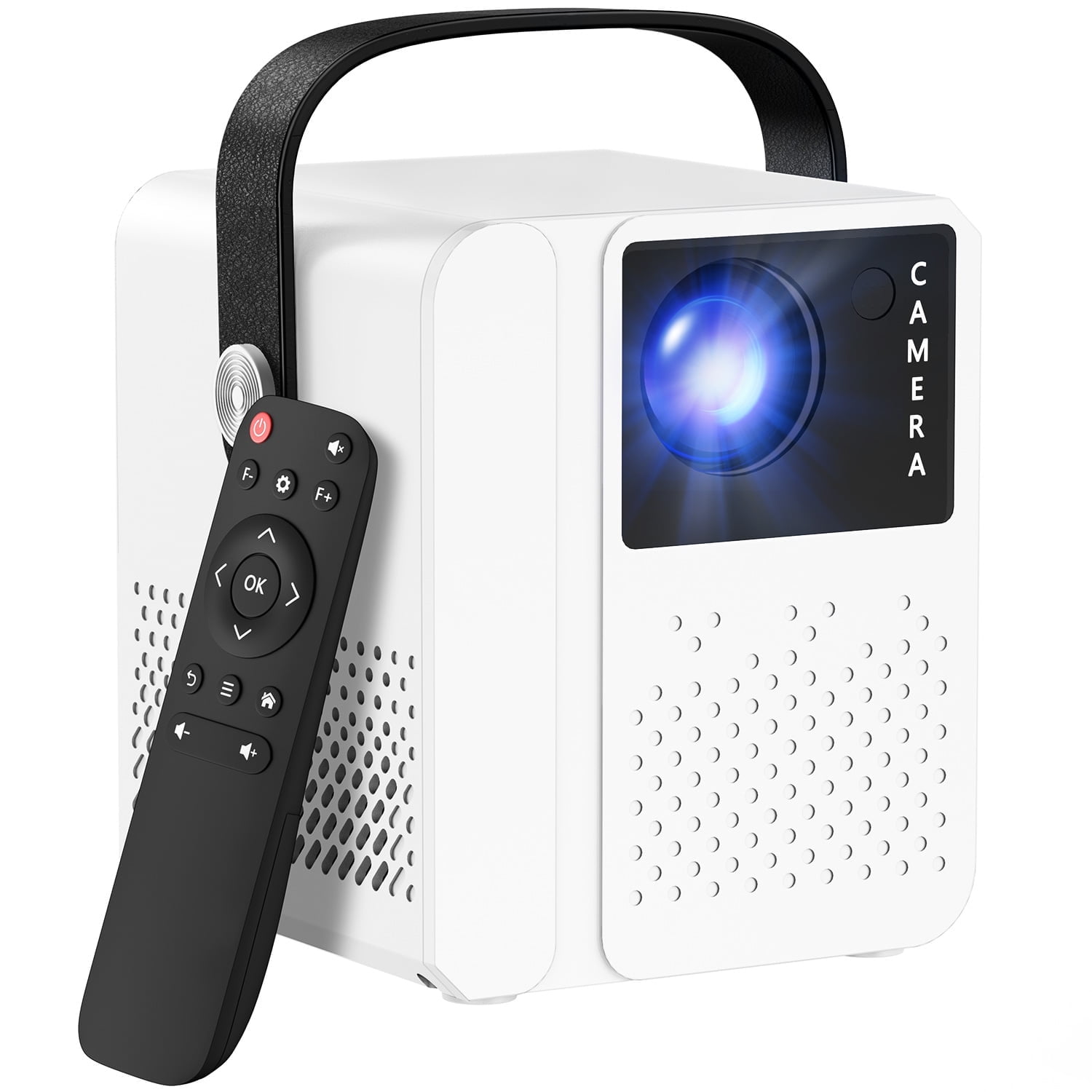 Projector 4K with Remote Control,AILKIN Auto Keystone Mini Smart ...