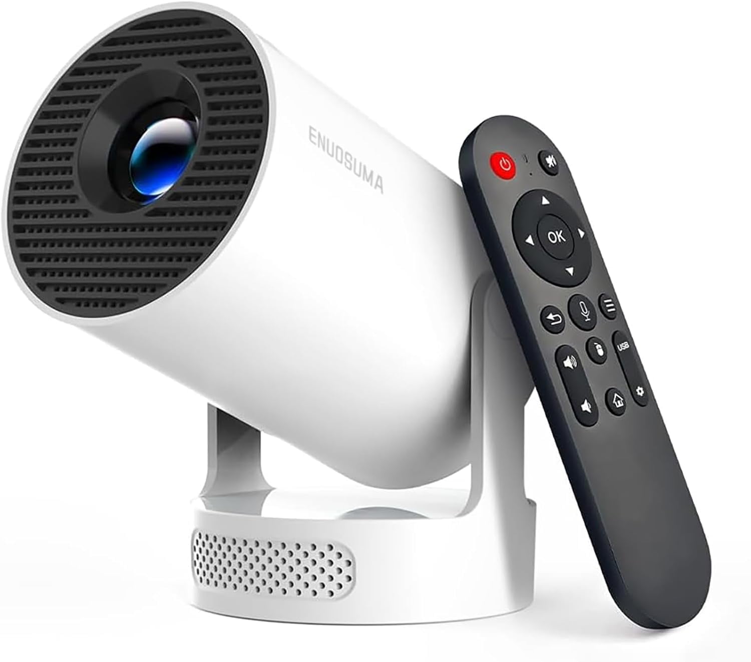 Projector 4K Support, HY300 Ultra Mini Projector with Wifi6 and ...