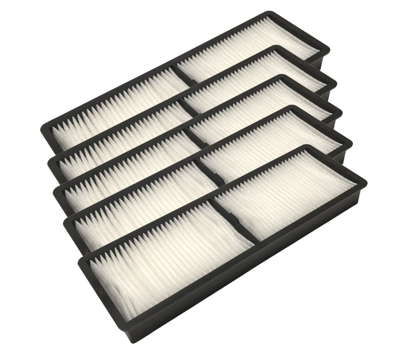 Projector Air Filter - 5 Pack Compatible With Epson Model Numbers EB ...