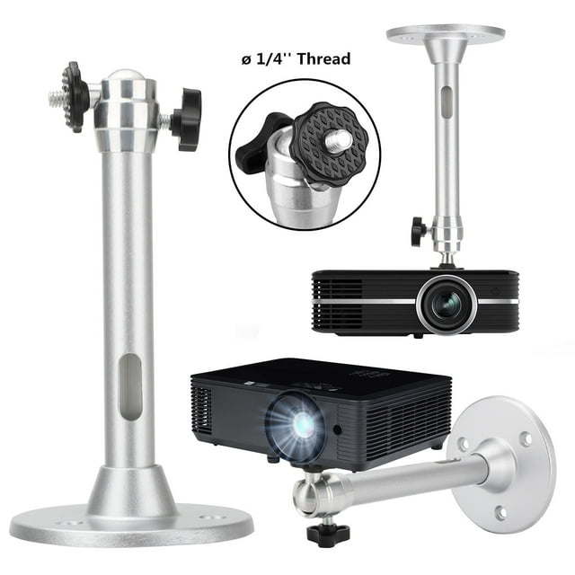 EEEkit Mini Projector Ceiling Mount, Universal Video Holder with 360 ...
