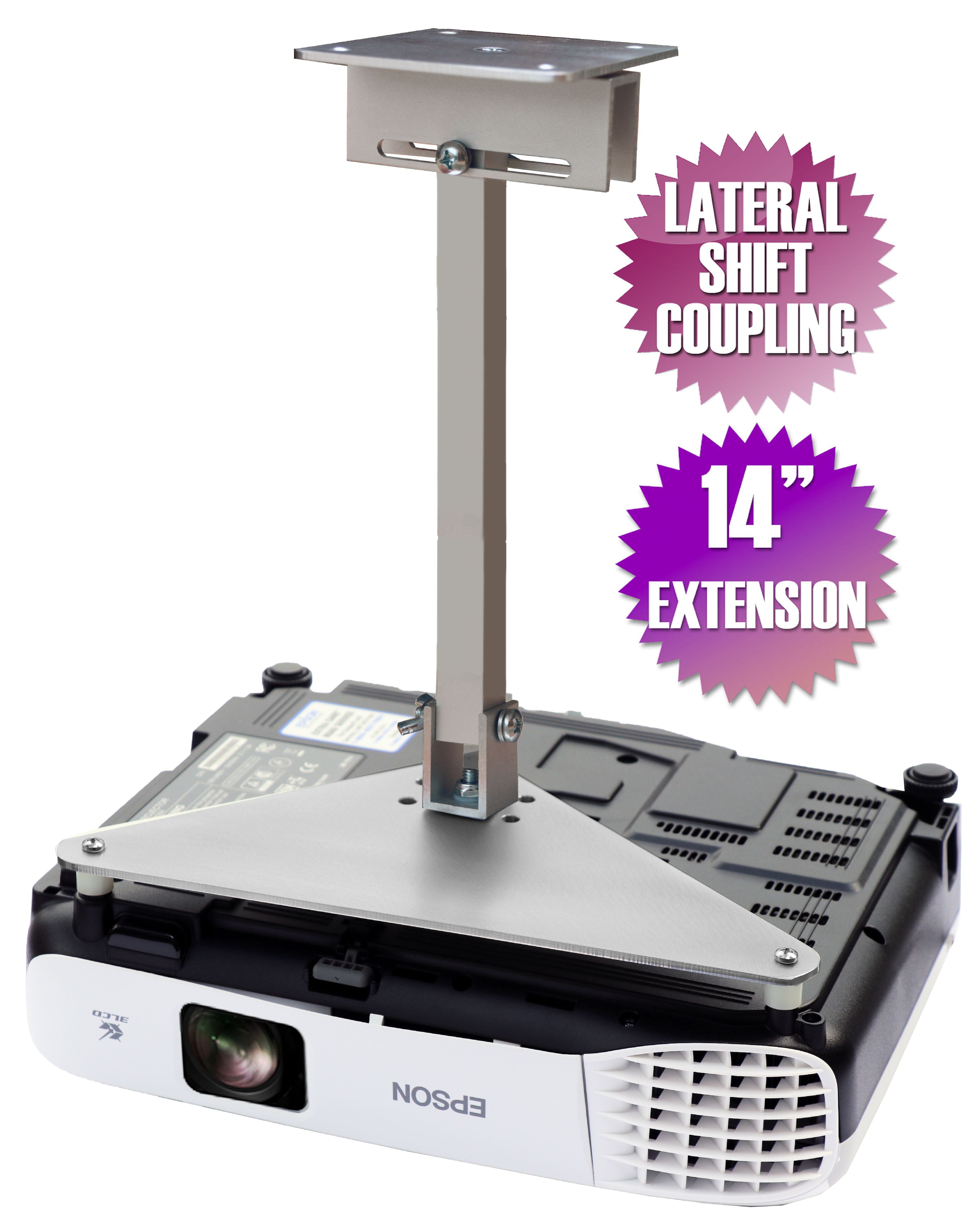 Projector Ceiling Mount for Epson EH-TW5750S PowerLite 118 119W 1288 ...