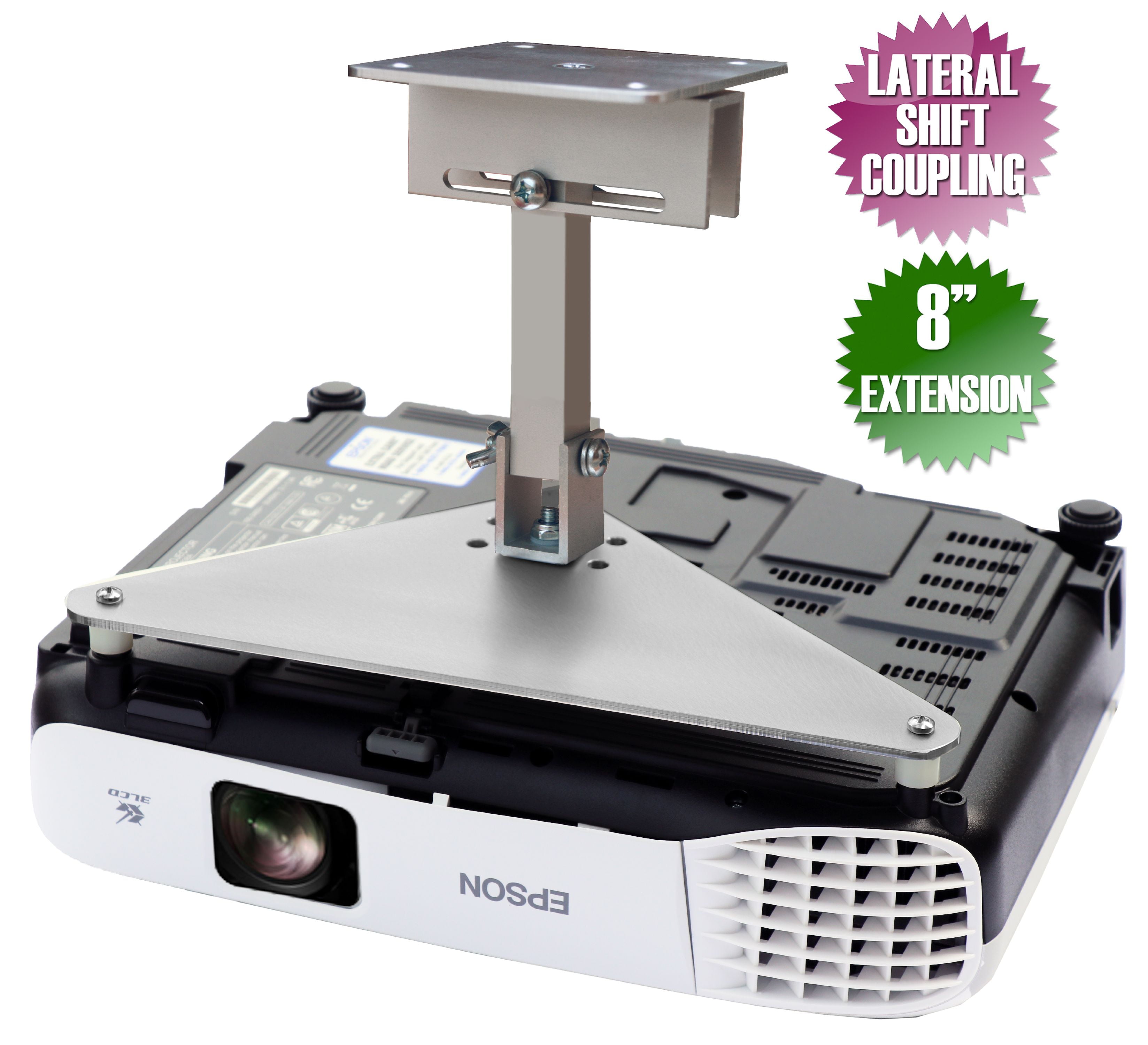 Projector Ceiling Mount for Epson EpiqVision Flex CO-W01 - Walmart.com