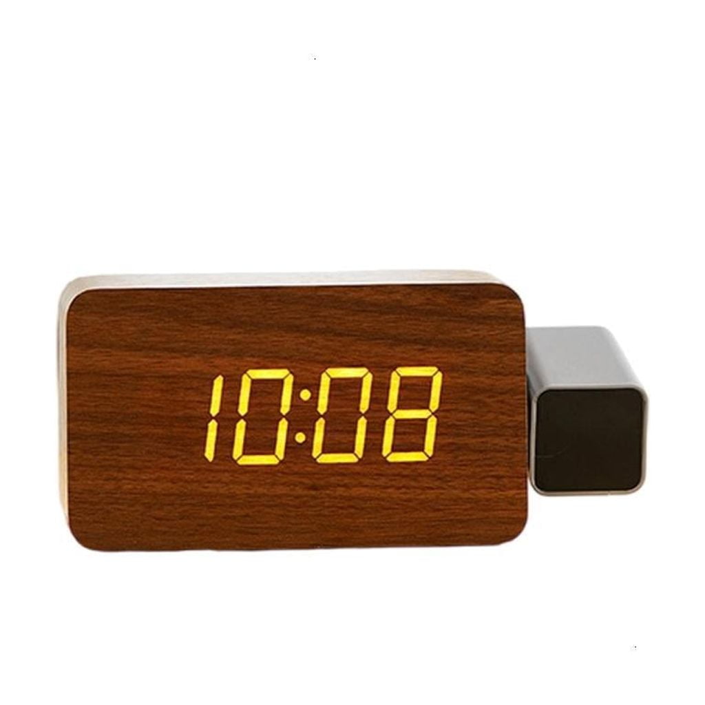 Projector Clock,Digital Alarm Clocks Projection on Ceiling Wall with ...