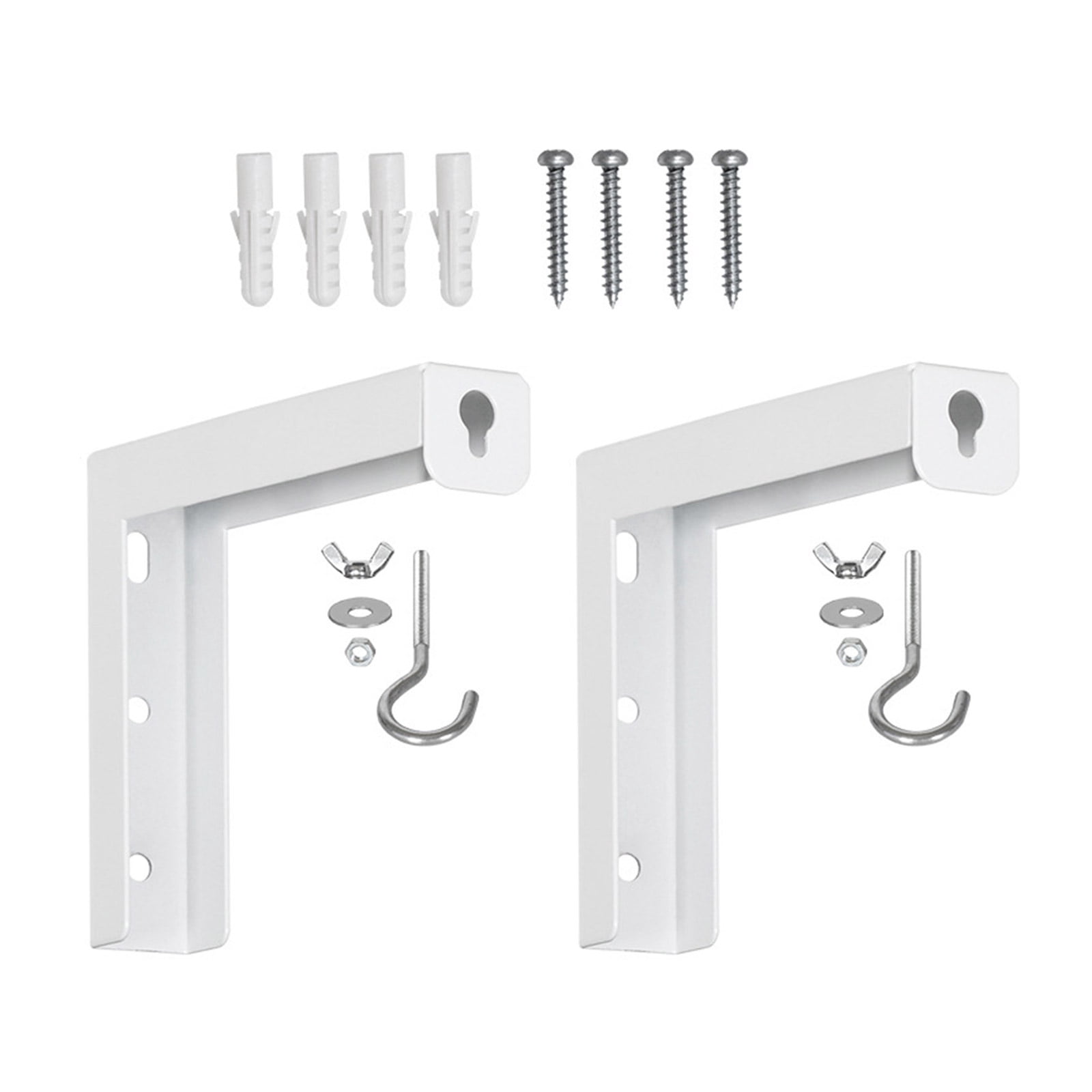 Projector Curtain Wall Mount Bracket Wall Support for Projectors Screen ...
