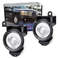 Projector Fog Lights w/LED Halo Rings For 2001-2006 GMC Yukon Denali ...