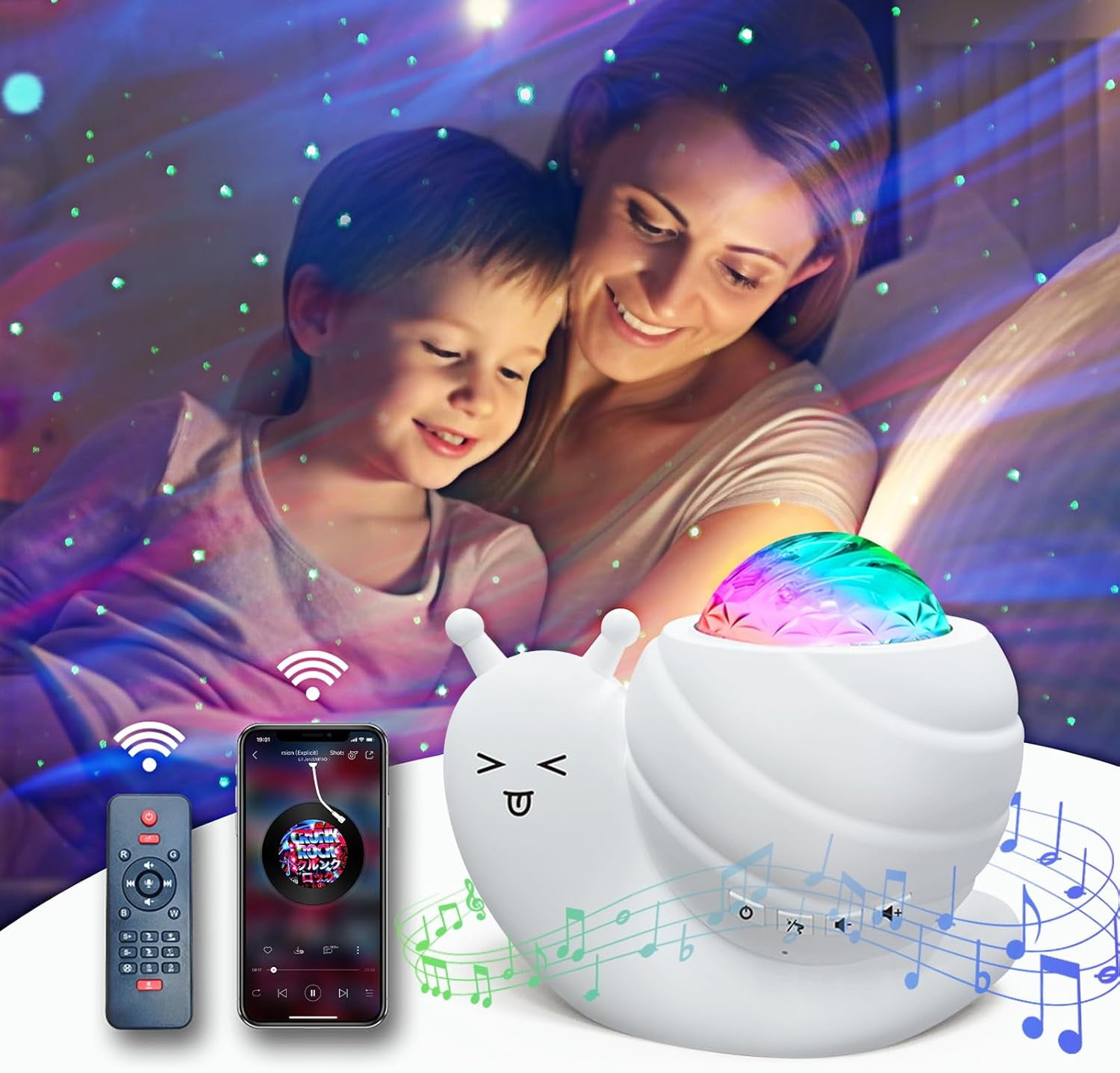 Projector, Galaxy Projector Light, Night Light Lamp, Night Light ...