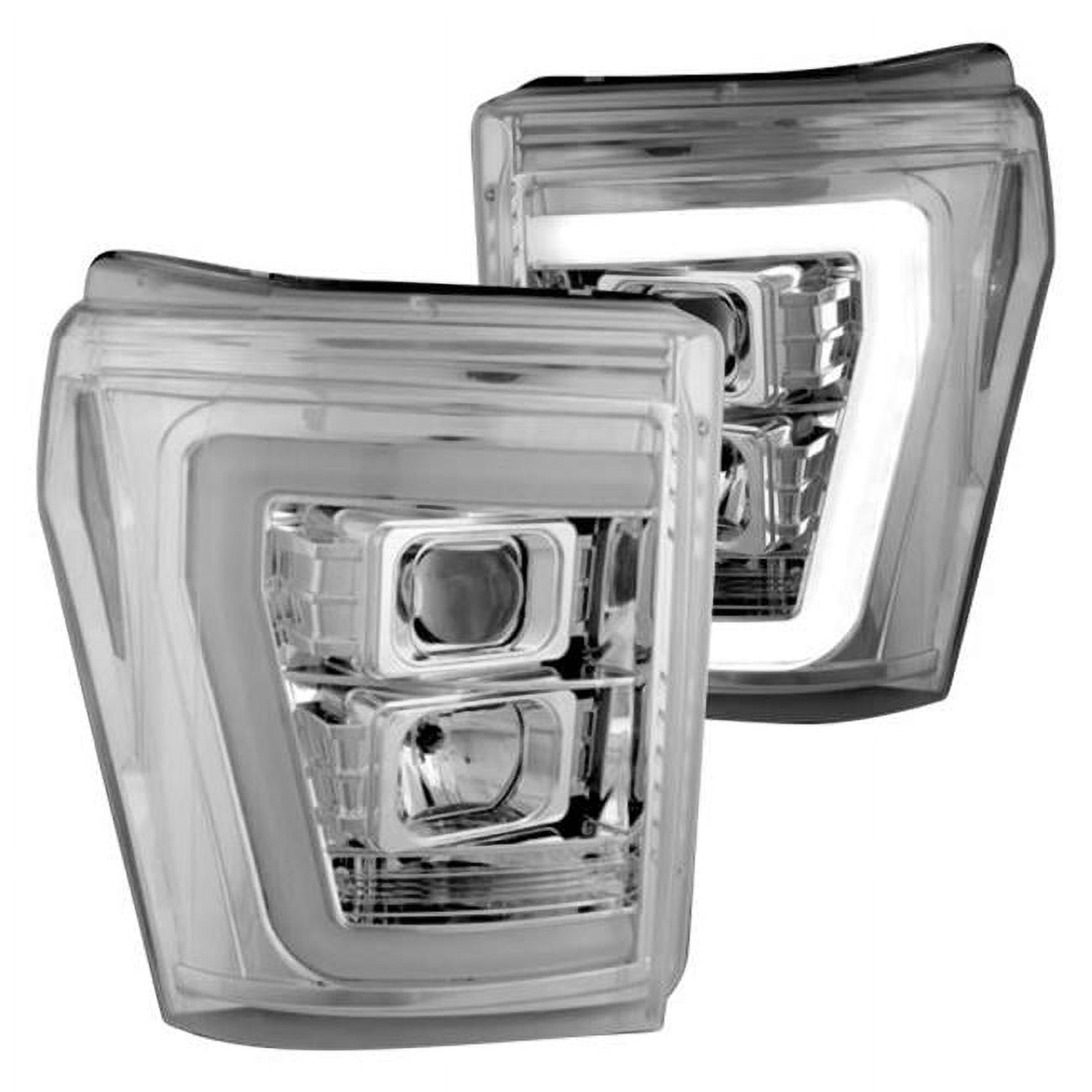 Projector Headlight with High Power Oled Halos for 2011-2016 Ford F-250 ...