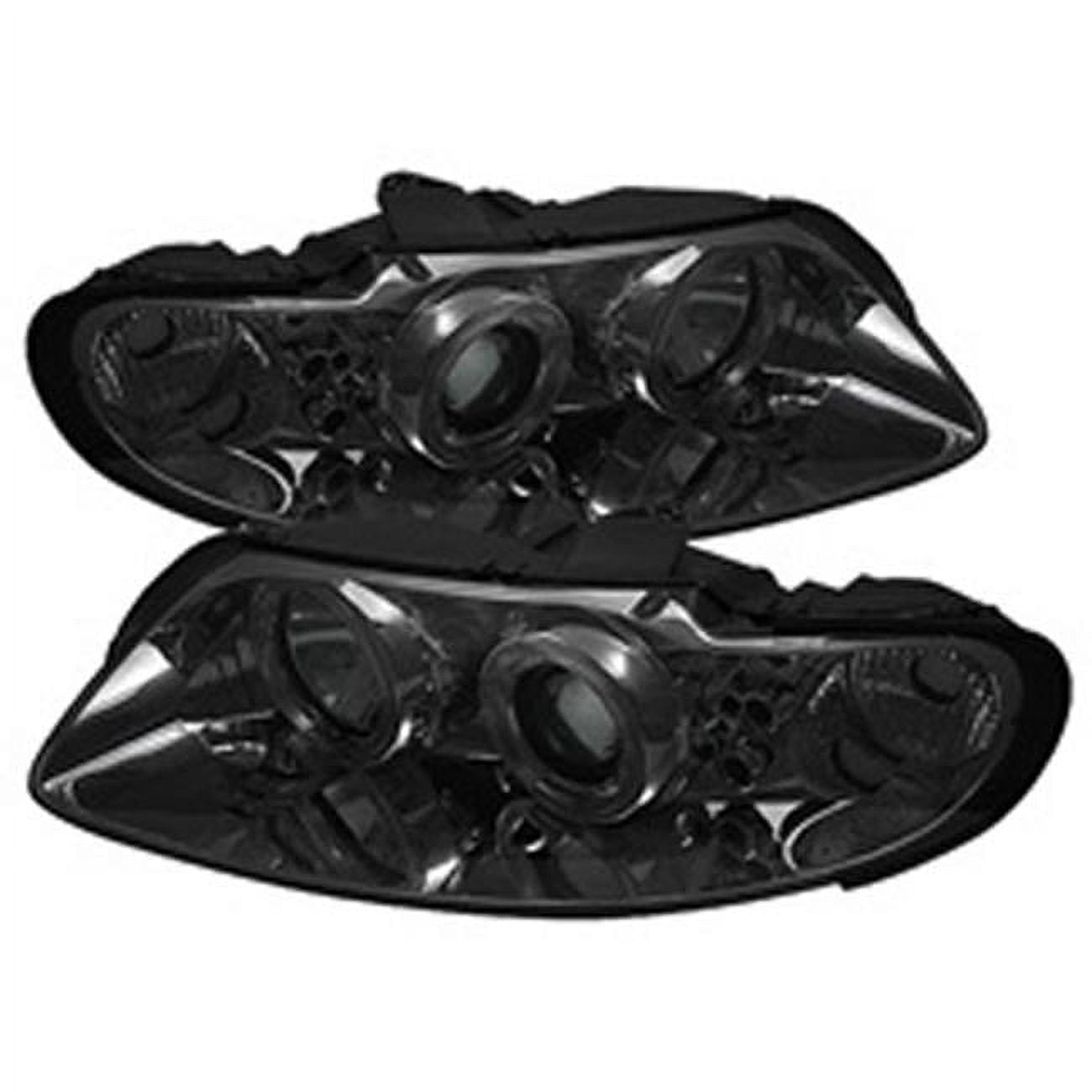 Projector Headlights LED Halo LED High H1 Low H1 for 2004-2006 Pontiac ...