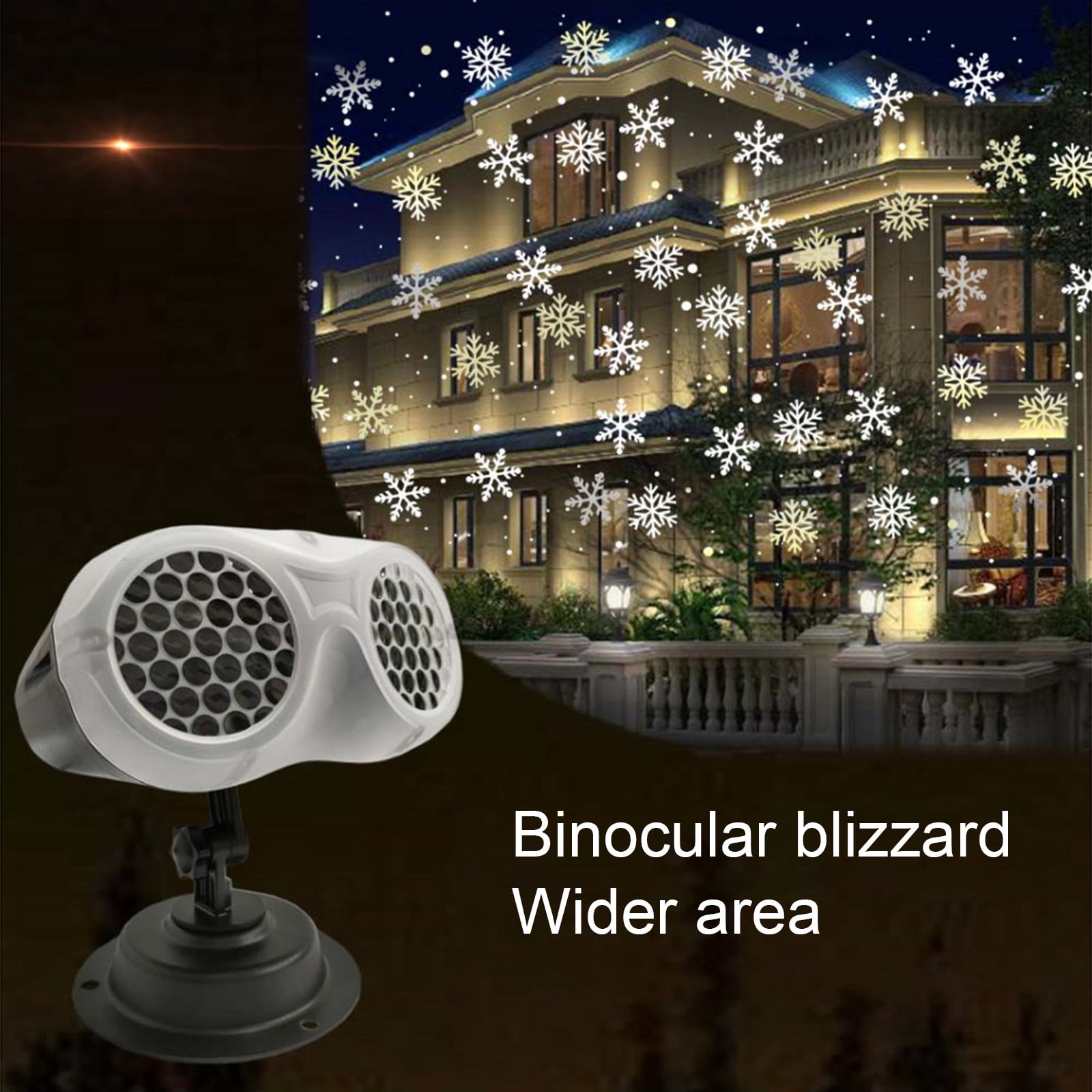 Projector Lights Upgrade Snowflake Projector Lights, Snowfall-Light ...