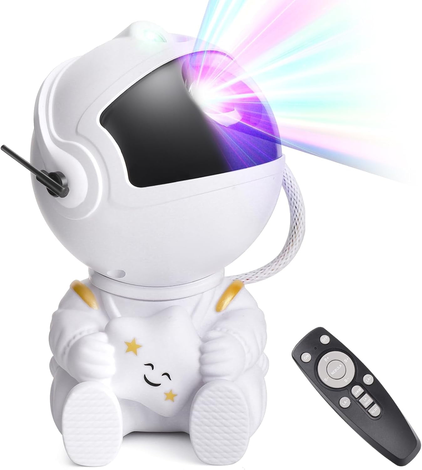 Projector Night Light - Starry Nebula Ceiling LED Lamp with Timer ...