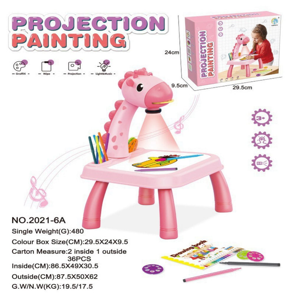 Projector Painting Set for Kids, Child Trace and Draw Projector Toy ...