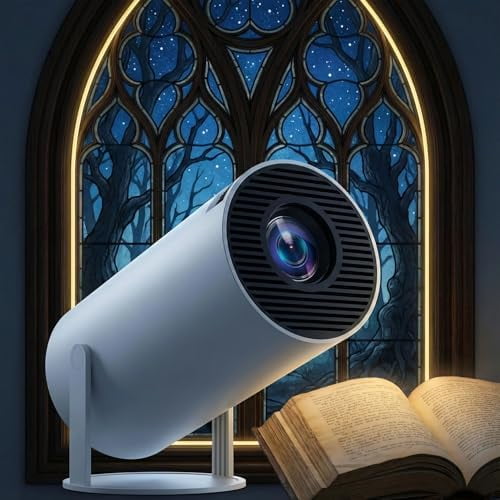 Projector for Reading, 4k Book Projector for Reading, Window Projector ...