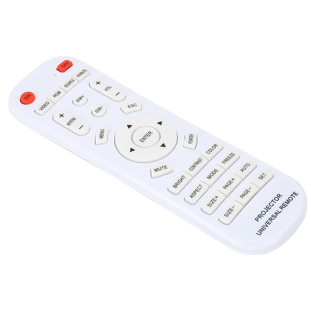 Projector Remote,Lyumo White Universal Remote Control Controller For ...