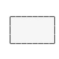 Portable Foldable Projector Screen High Density White Less Creases Soft ...