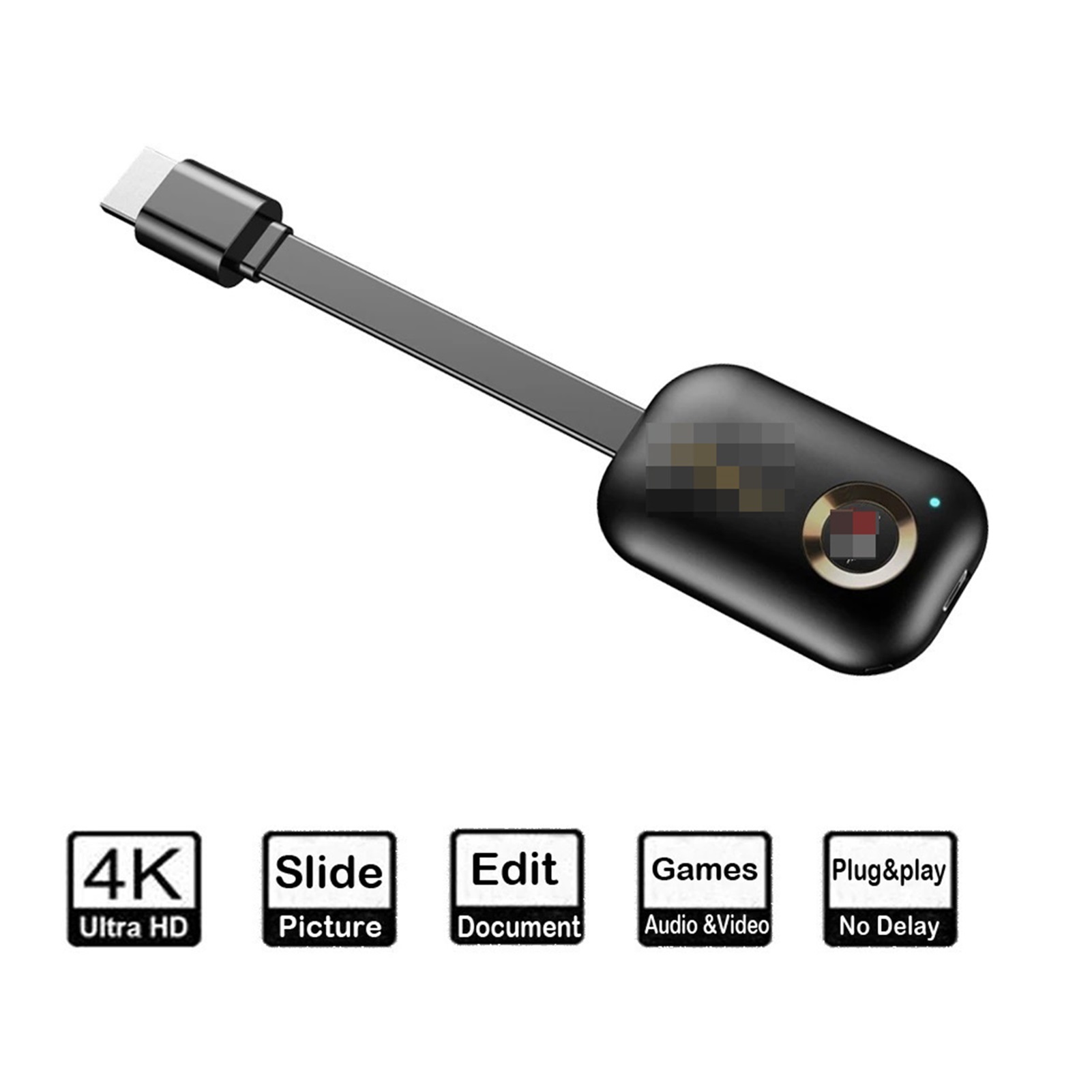 Projector Screen, TV Stick 2.4G/5G Wireless WiFi Screen 4K Projector ...