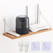 Wooden Floating Shelf/Projector Shelf/Modem Shelf/Router Shelf/Cable ...