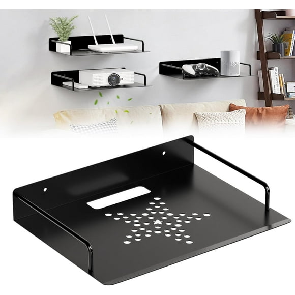 Cable Box Shelf Wall Mounted Tv