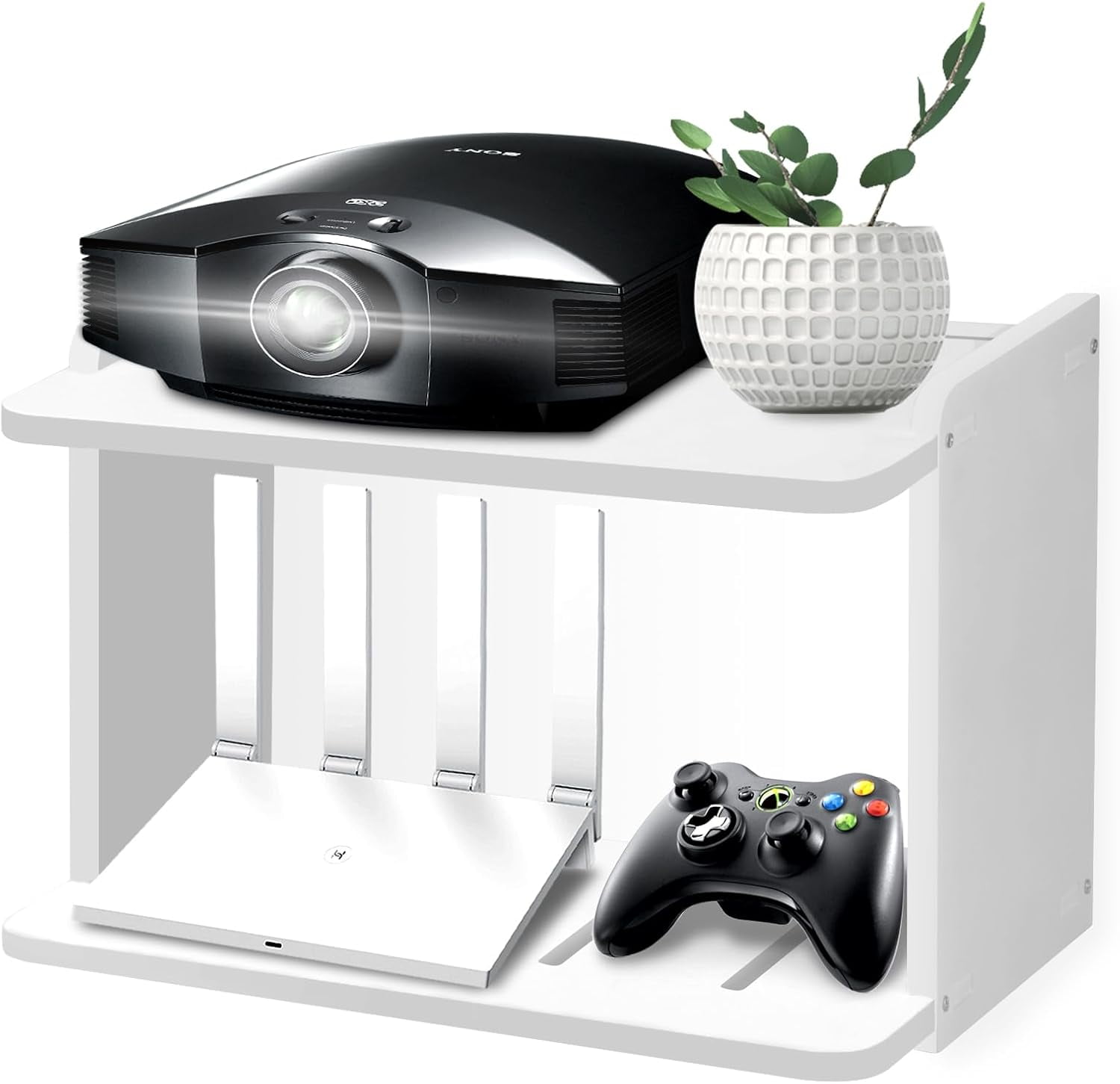 Projector Wall Mount Thickened Big Space Heat Dissipation 2 Layers ...