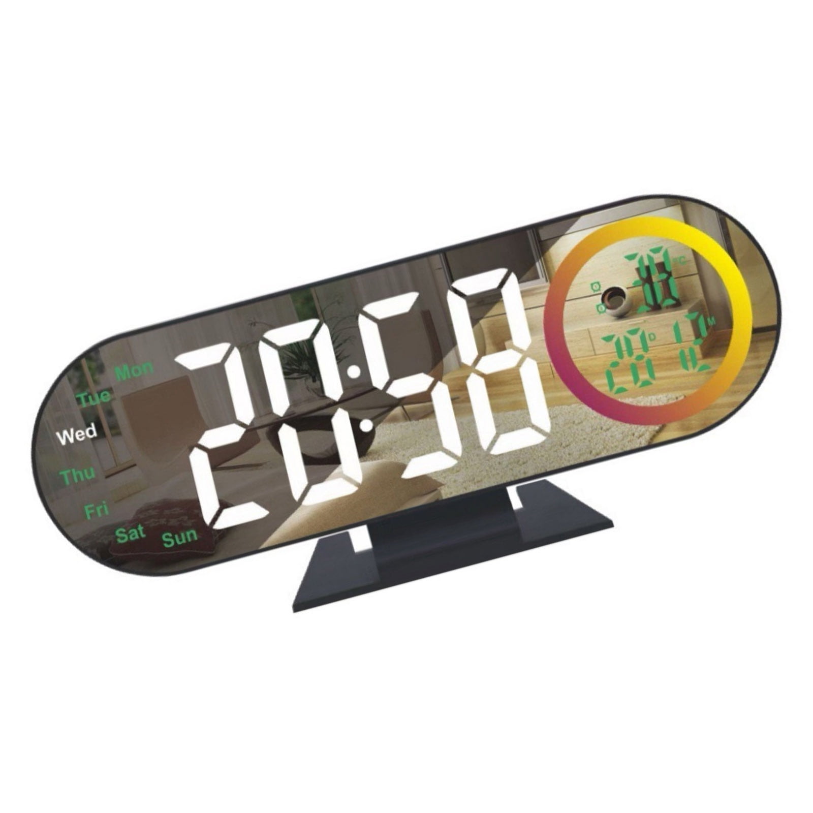 Projectors Clock,Digital Alarm Clocks Projection on Ceiling Wall with ...