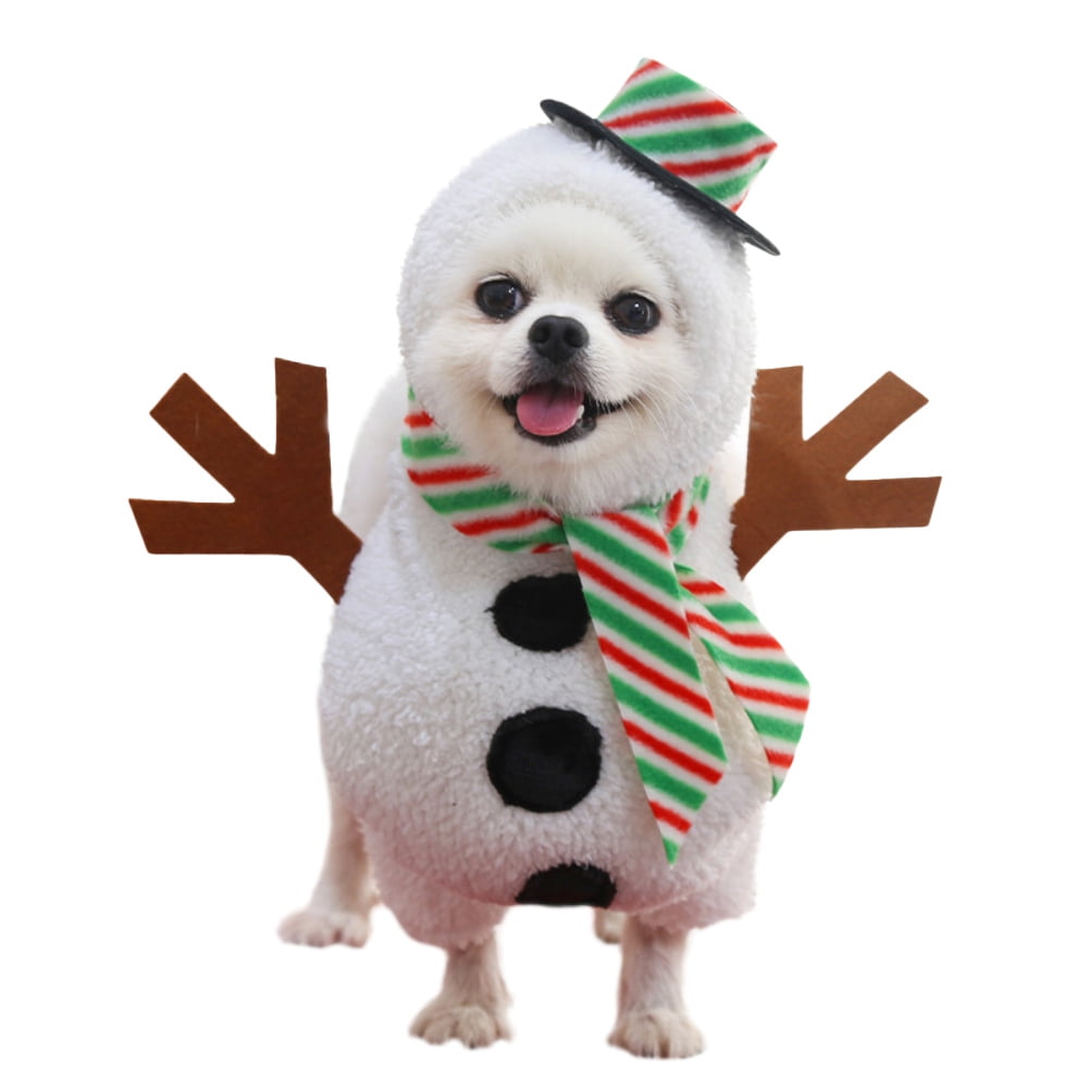 Projectretro Christmas Snowman Pet Cosplay Costume Autumn Winter ...