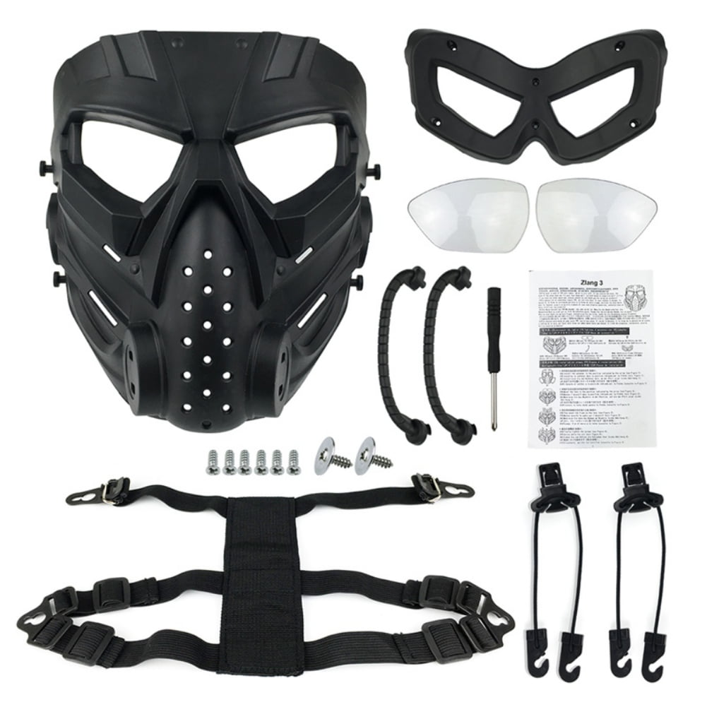 Projectretro Halloween Skull Mask Full Face Tactical Masks for CS ...