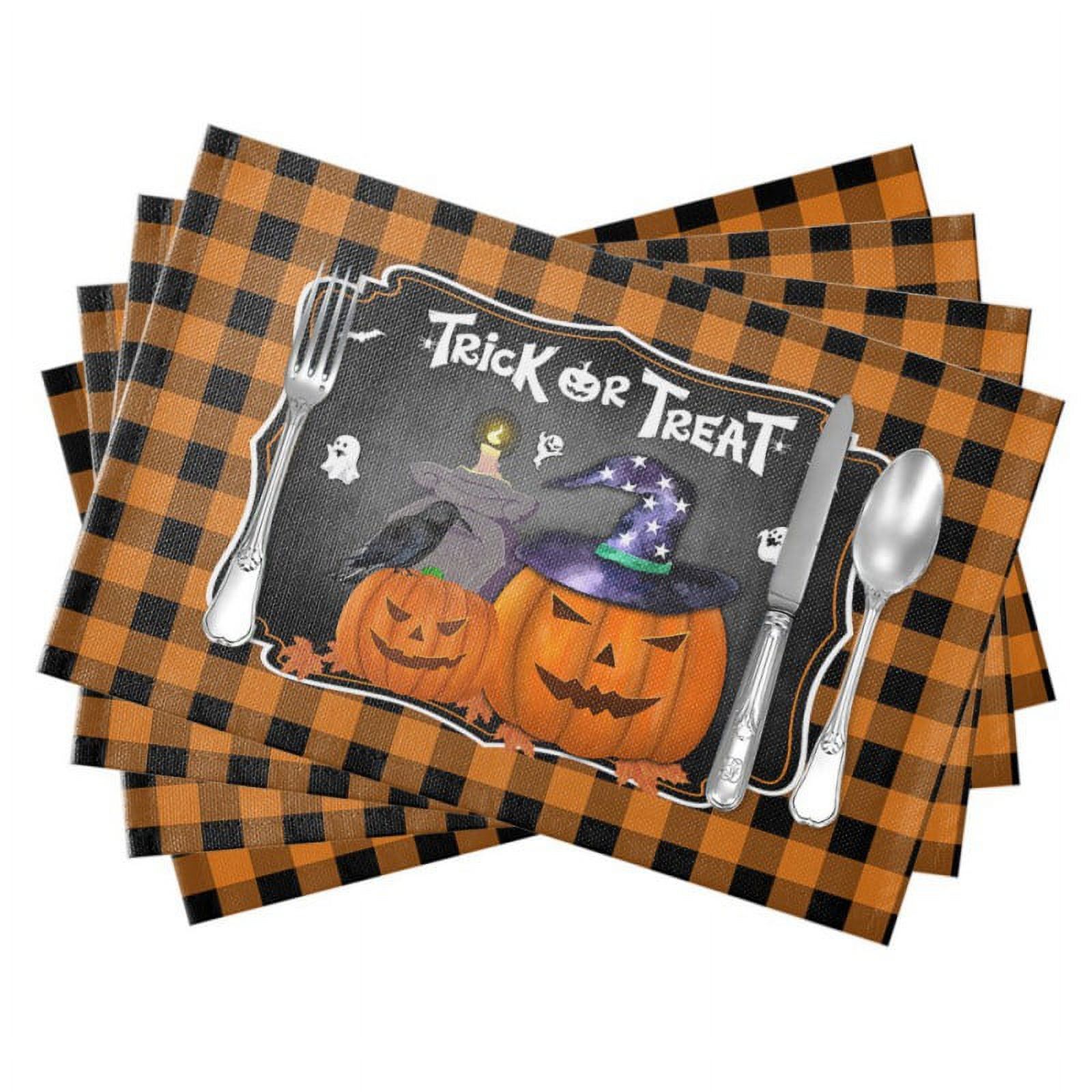 Projectretro Halloween table decorations Halloween placemat All Saints ...