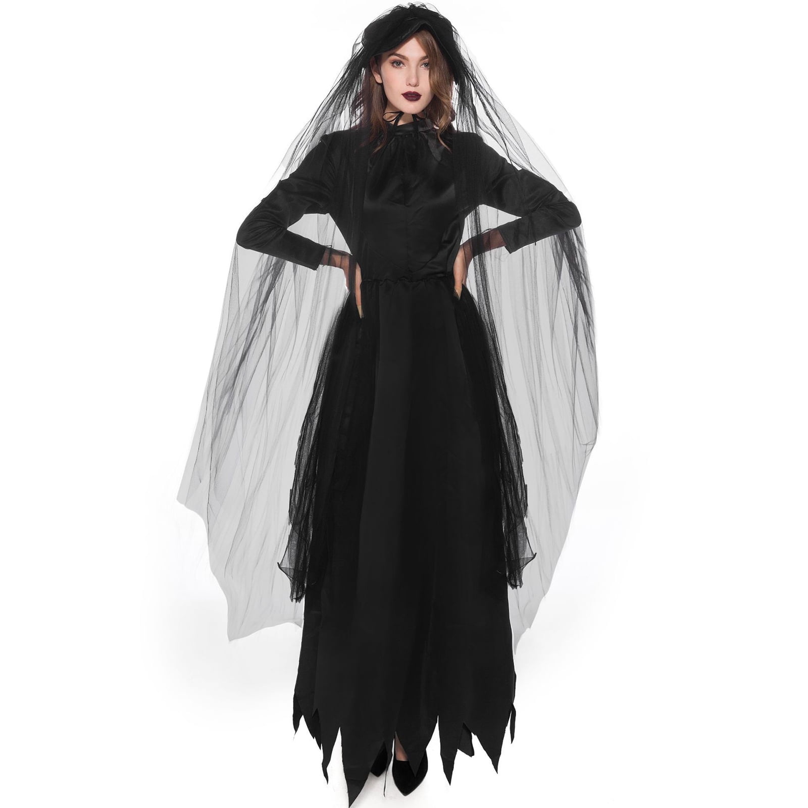 Projectretro Royal Vampire Costume for Women Girls Deluxe Set Halloween ...
