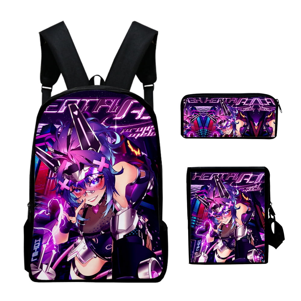 Projekt Melody Merch Role Play 3pcs/set Zipper Backpack 3D Print Waist ...