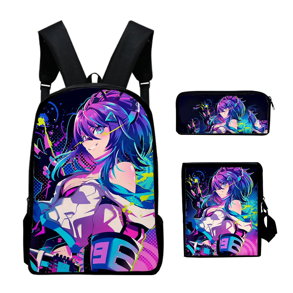 Projekt Melody Merch Role Play 3pcs/set Zipper Backpack 3D Print Waist ...