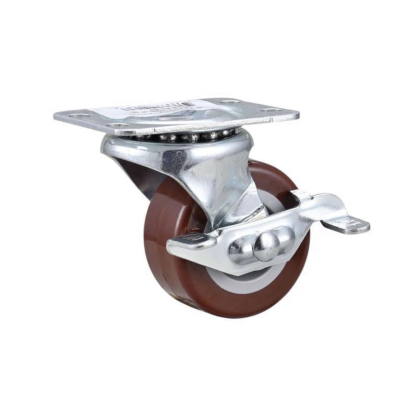Projex 2 in. D Swivel Hard Rubber Caster 125 lb 1 pk - Walmart.com